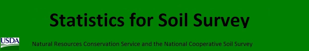 Statistics for Soil Survey – Interdisciplinary Tutorial Resources